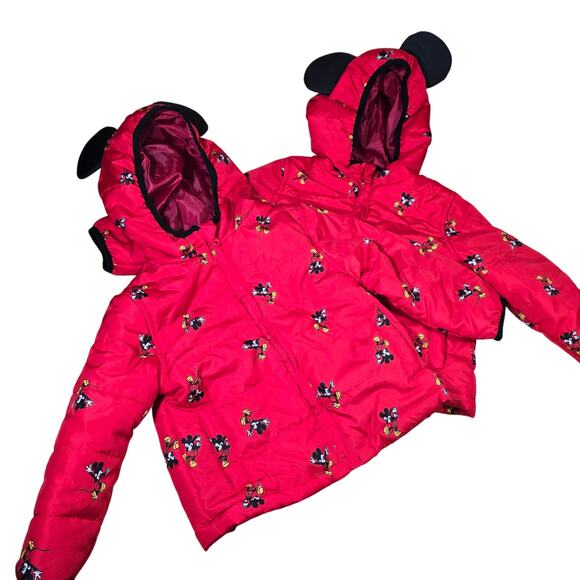 Disney | Jackets & Coats | Twin Disney Junior Mickey Mouse Hooded Ear ...
